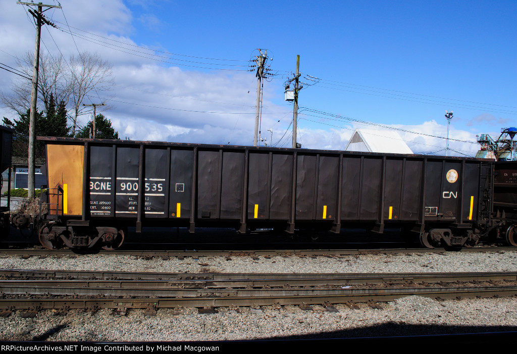 BCNE 900535 4000 cu ft Gondola CN RAIL